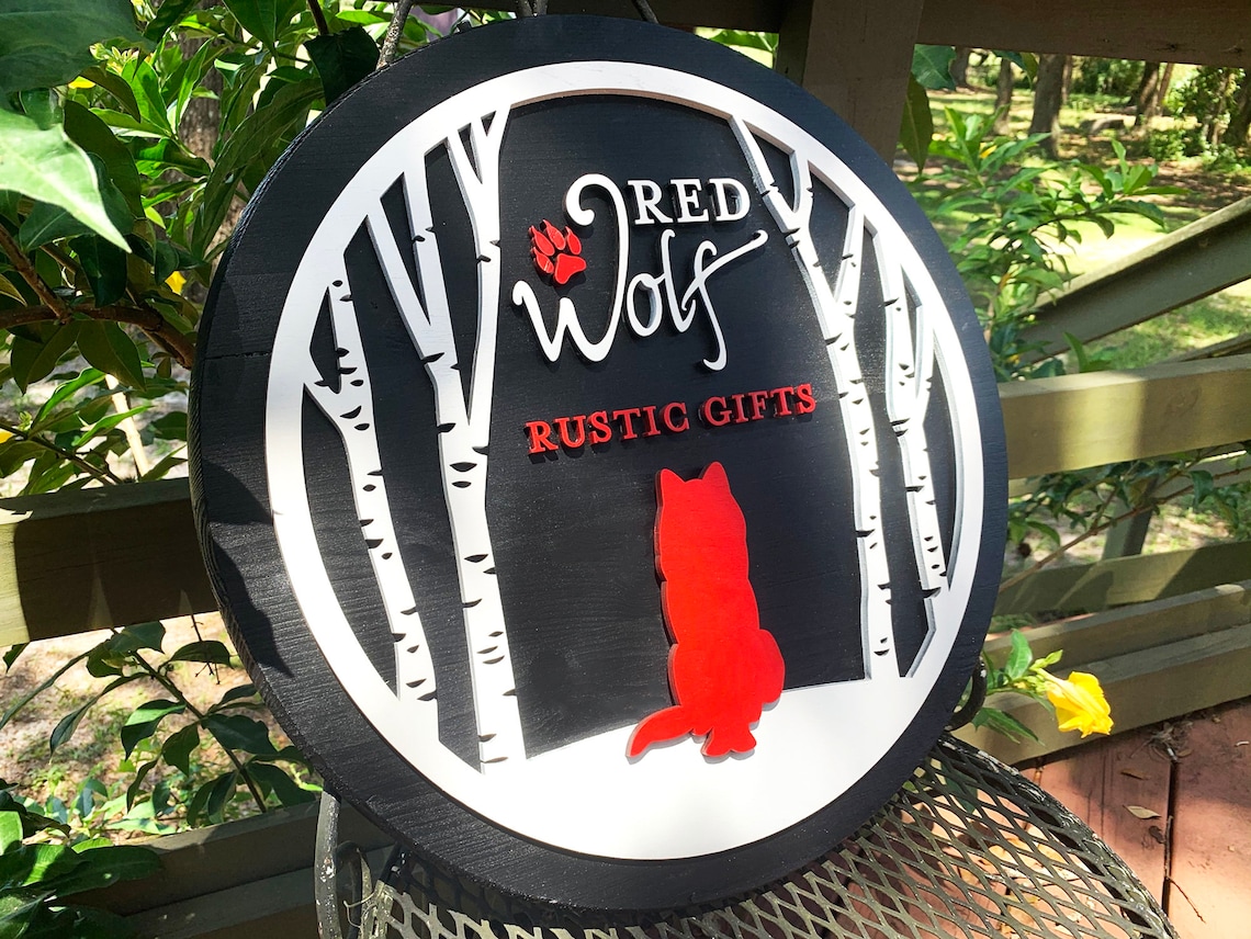 Custom Venue Sign Storefront Sign Wedding Venue Logo Raised | Etsy