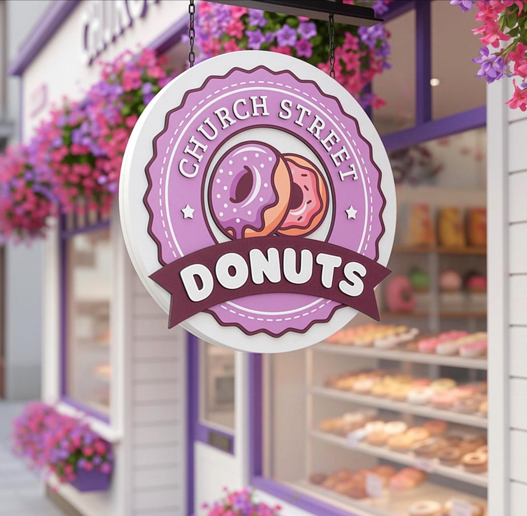 Custom Storefront Logo Sign: Branded Business Signage, Outdoor & Indoor ...