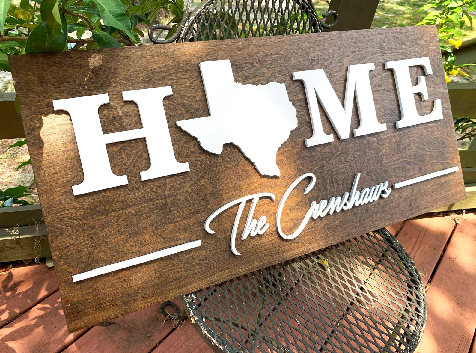 Texas Home Decor Texas Home Wall Sign TX Welcome Sign Home - Etsy