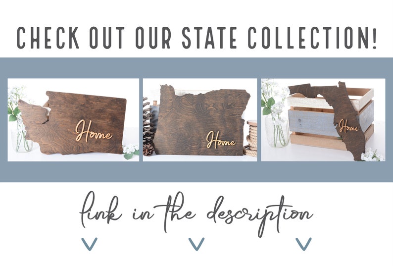 Iowa Wood Wall Sign 3D Raised Wood Sign Iowa Home Gifts IA | Etsy