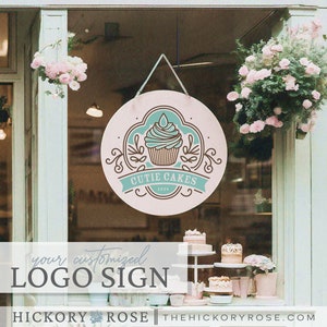 CUSTOM Logo Sign, Branded Logo Sign, OUTDOOR Storefront Sign, PVC ...