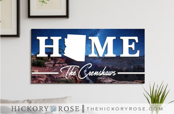 Custom Arizona Sign | 3D Wood Wall Sign | Arizona Decor, Arizona Gifts ...