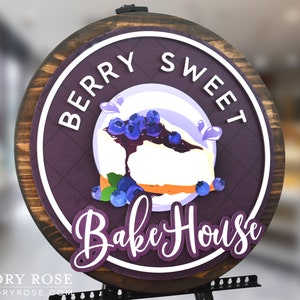 Bakery Shop Sign, Business Window Sign, Bakery Cake Shop Logo, Custom ...