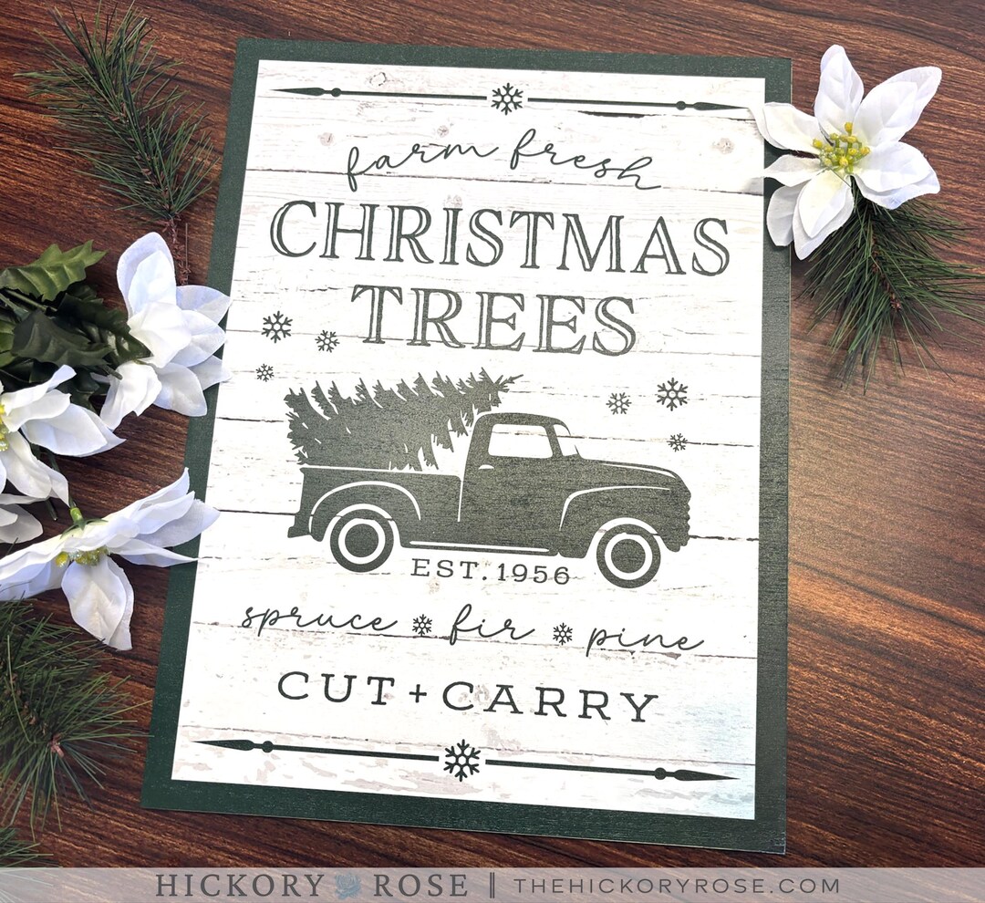 Vintage Christmas Sign, Rustic Christmas Decor, Rustic Christmas Sign ...