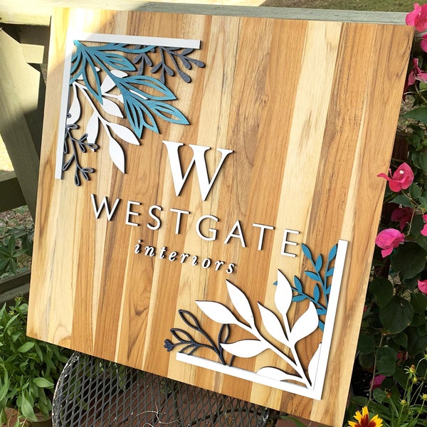 Natural Wood Sign - Etsy