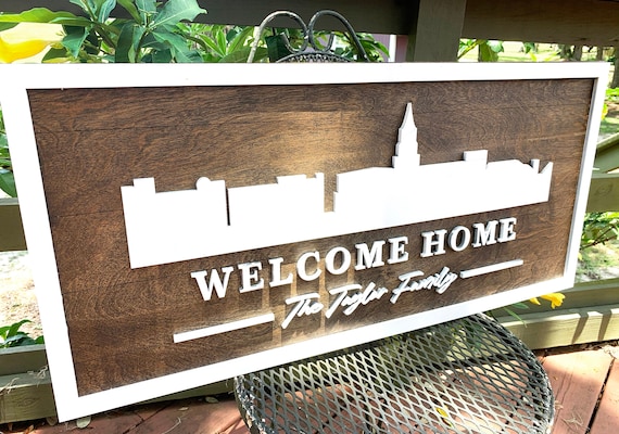 South Carolina Decor, South Carolina Wall Art Sign, SC Welcome Sign ...