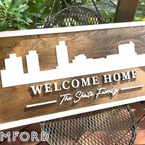 Connecticut Home Decor, Connecticut Wall Art Sign, CT Home Welcome Sign ...