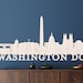 Washington DC Skyline, Washington DC Cutout, Washington Sign Wall Decor ...
