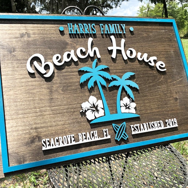 Beach House Signs - Etsy