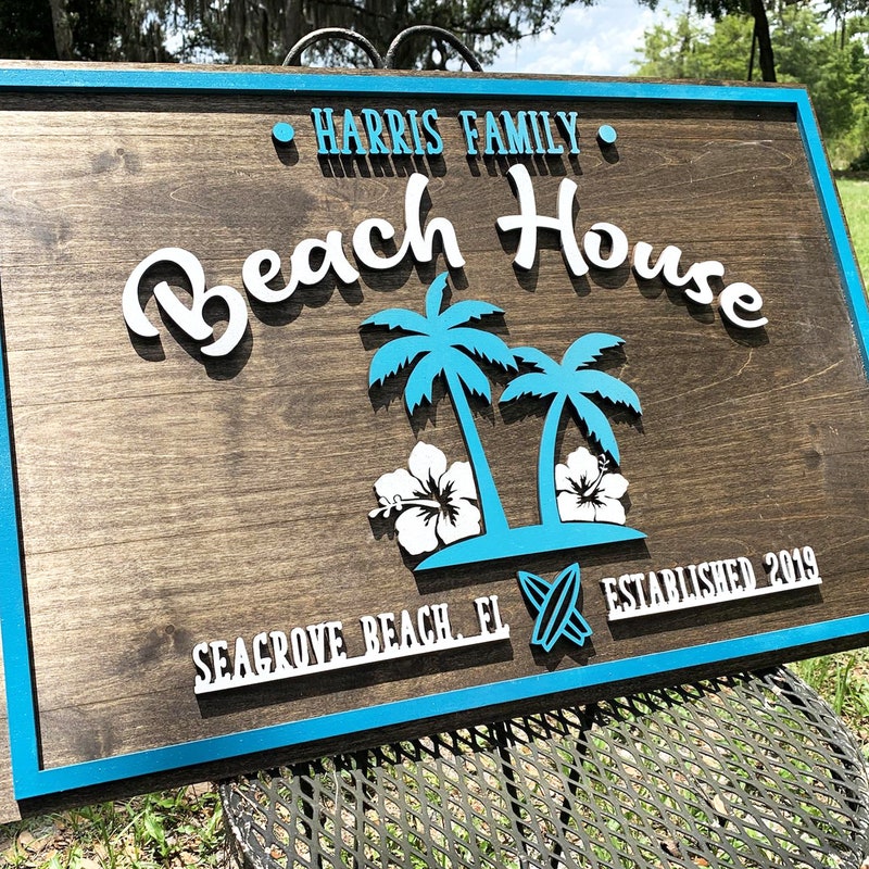 Beach Porch Sign - Etsy