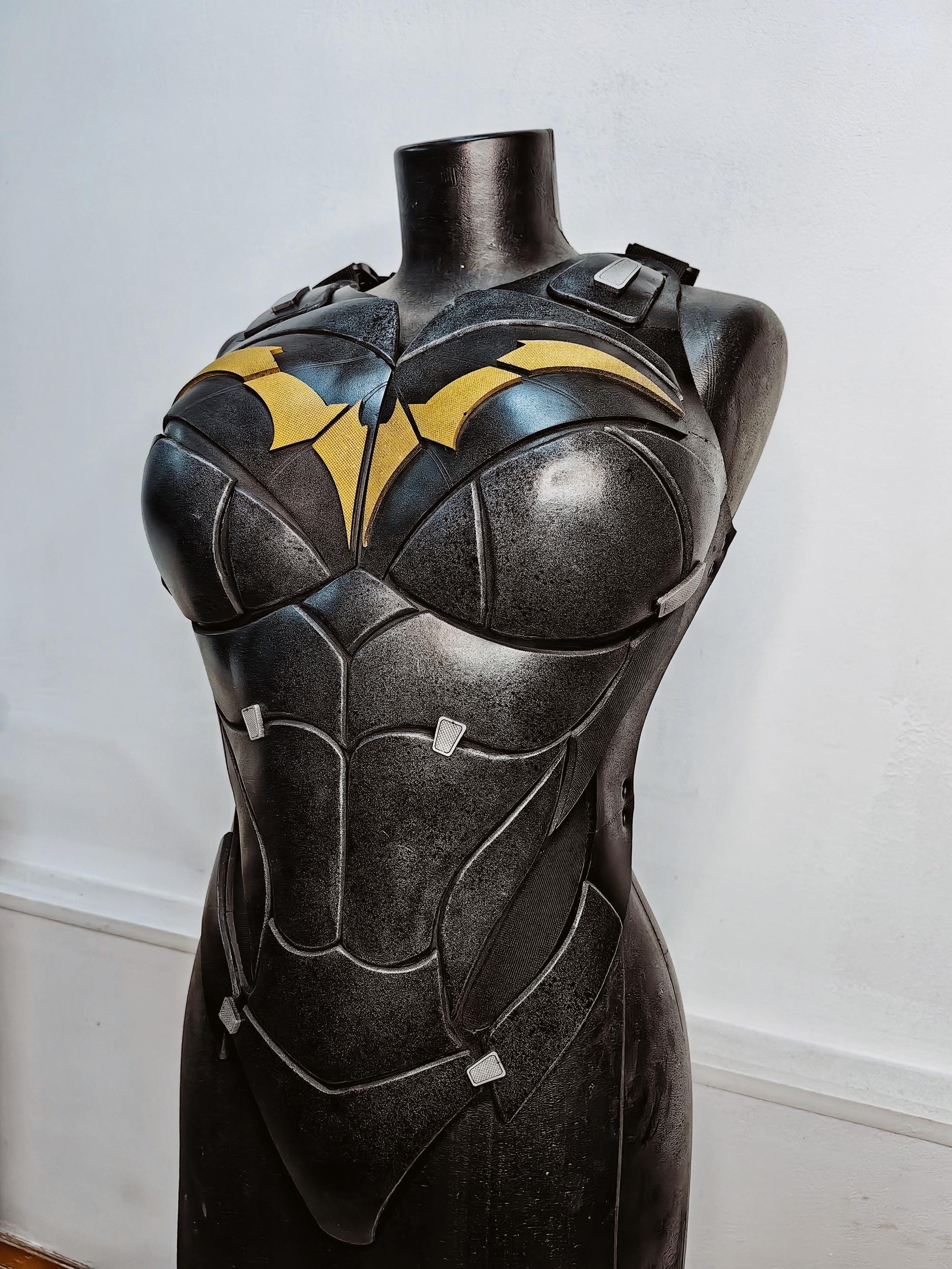 Batgirl Chest Armor V2 | Female Cosplay Costume Plate - Etsy