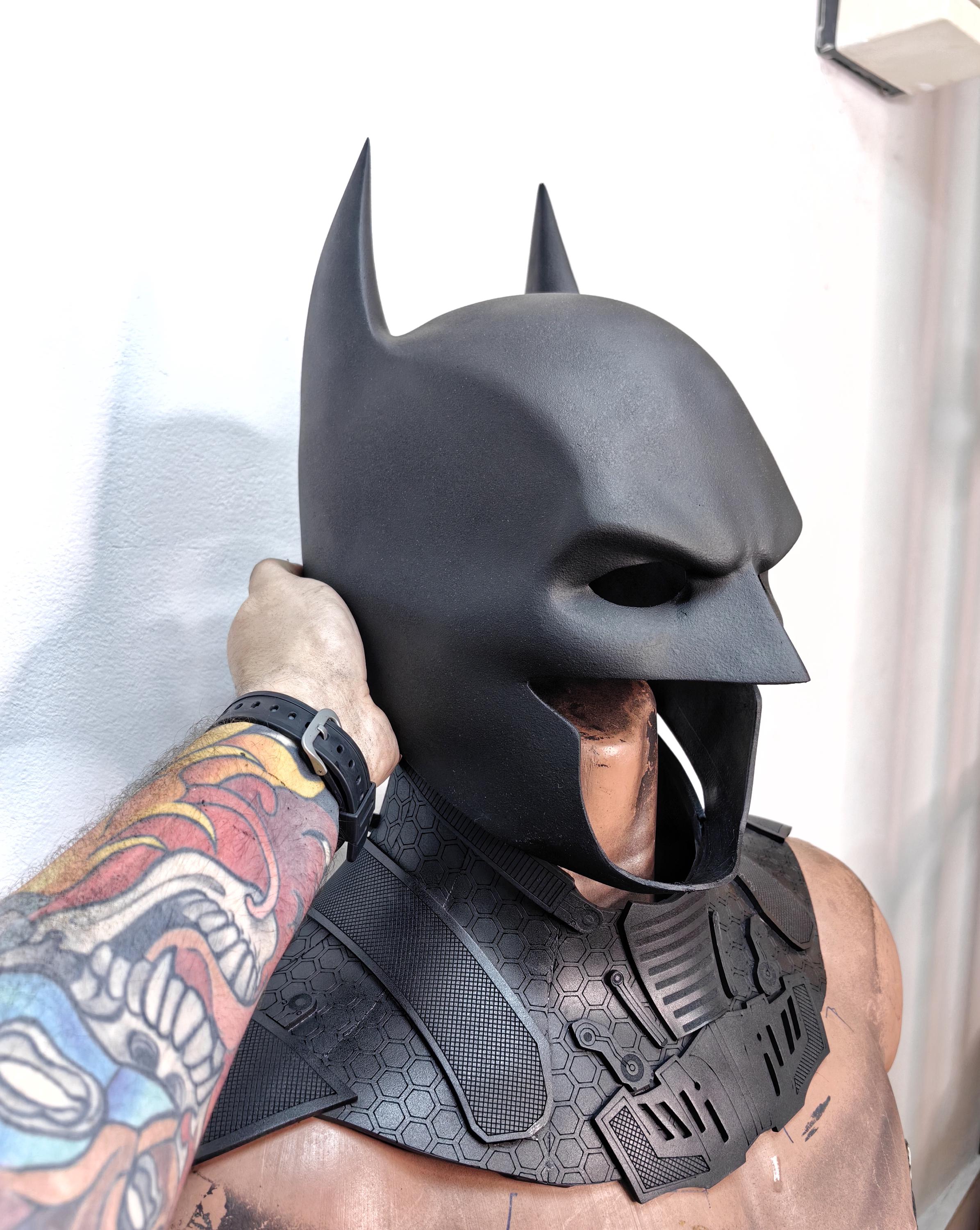 Classic Comic Style Hero Cowl - Professional Cosplay Mask - Movie ...