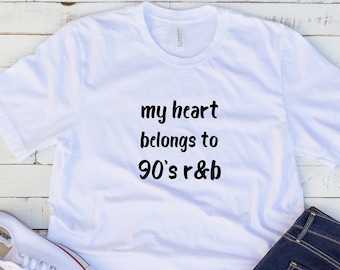 Rnb Fan 90s Shirt - Etsy