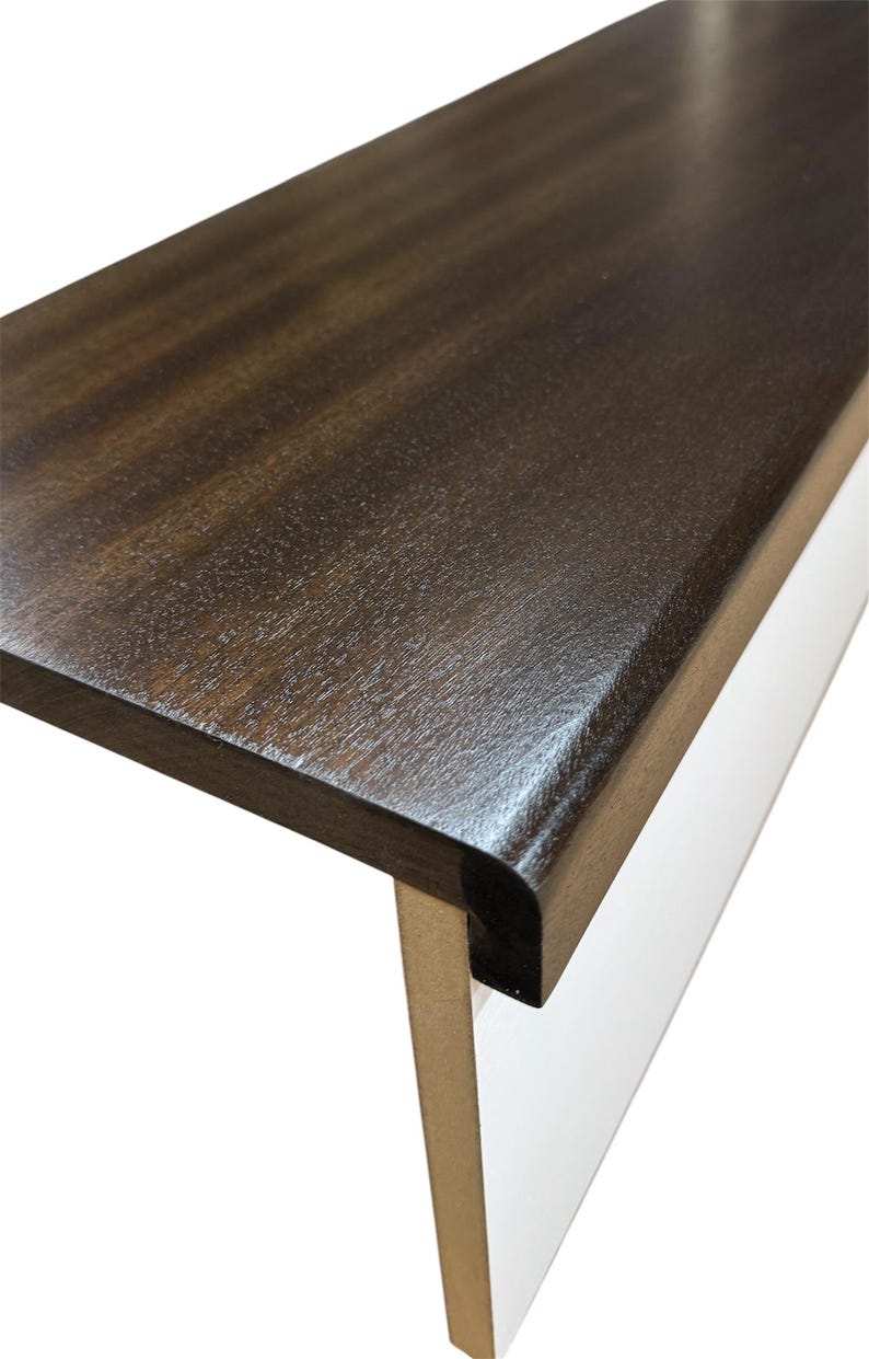Solid African Sapele Staircase Cladding and Riser Black Ebony Finish ...