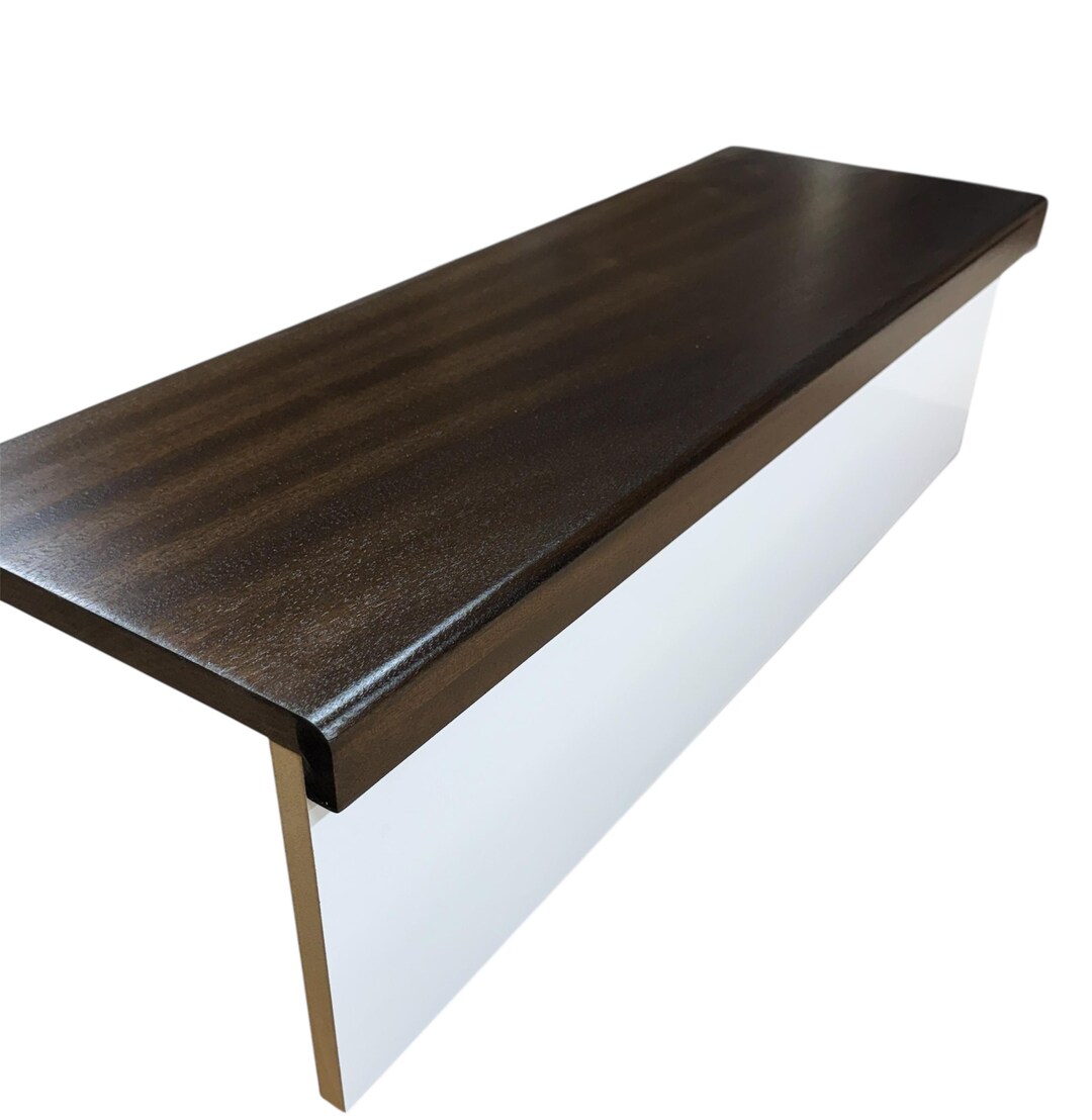 Solid African Sapele Staircase Cladding and Riser Black Ebony Finish ...