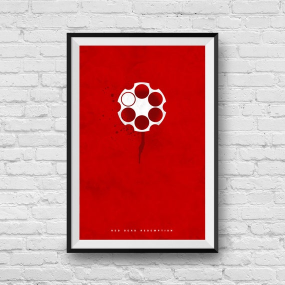 Red Dead Redemption Inspired Print | Etsy