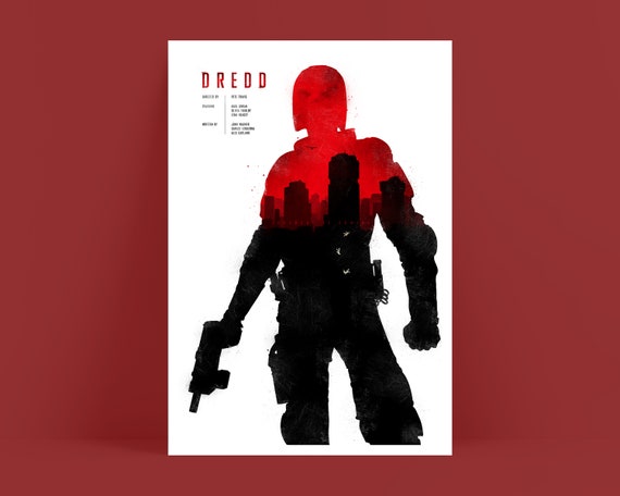 Dredd Inspired Print | Etsy