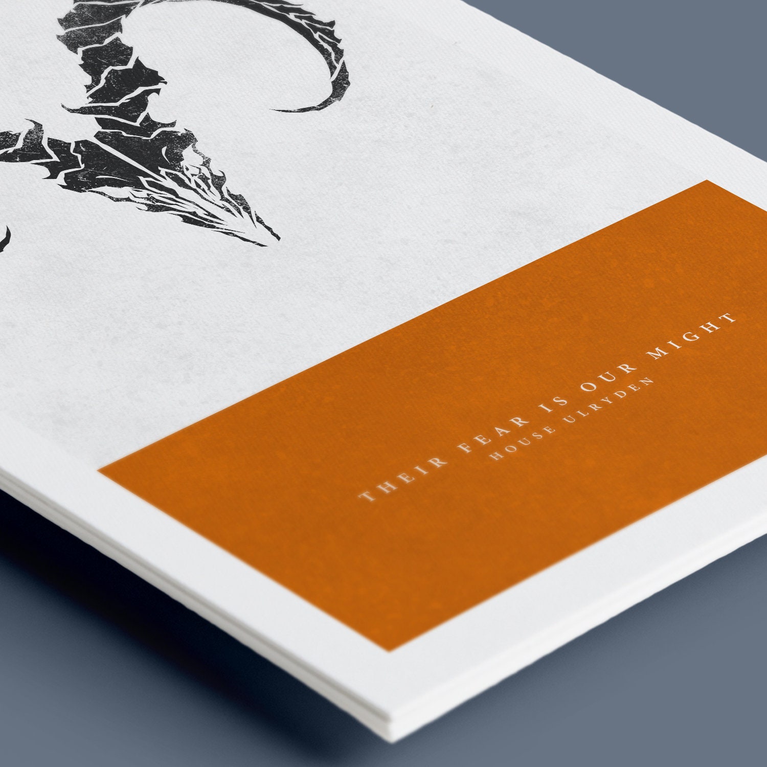Game of Thrones - House Ulryden Inspired Print - Etsy