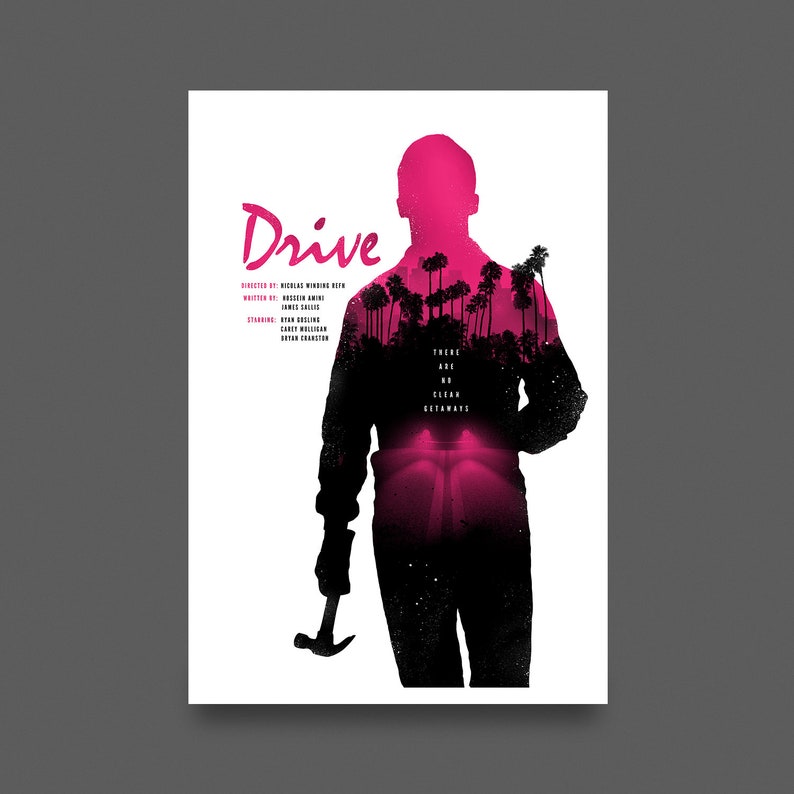 Drive Inspired Poster | Etsy
