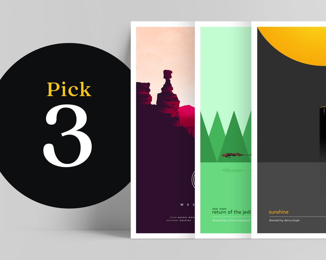 Bundle - Pick 3 Prints - Etsy