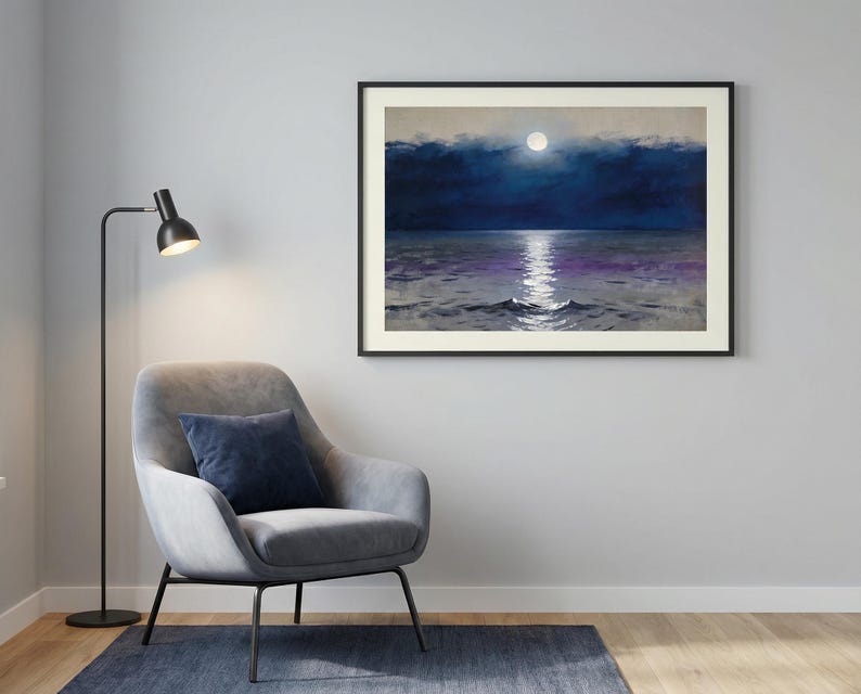 Impasto Ocean Wave Oil Painting - Dramatic Nautical Seascape Art - Etsy