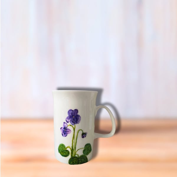 Violet Tea Cup - Etsy