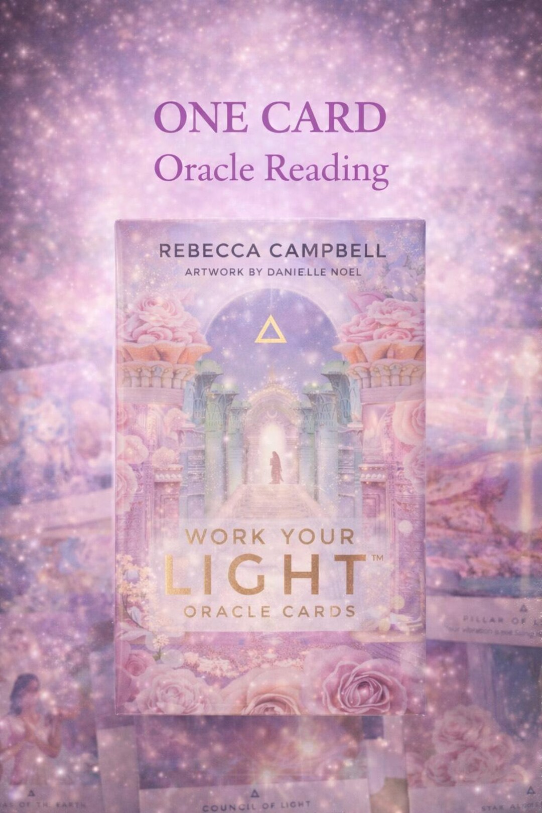 Work Your LIGHT Oracle - One Card Intuitive Guidance (PDF Format) ワークユア ...