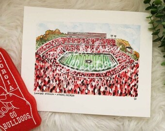 Sanford Stadium | Etsy