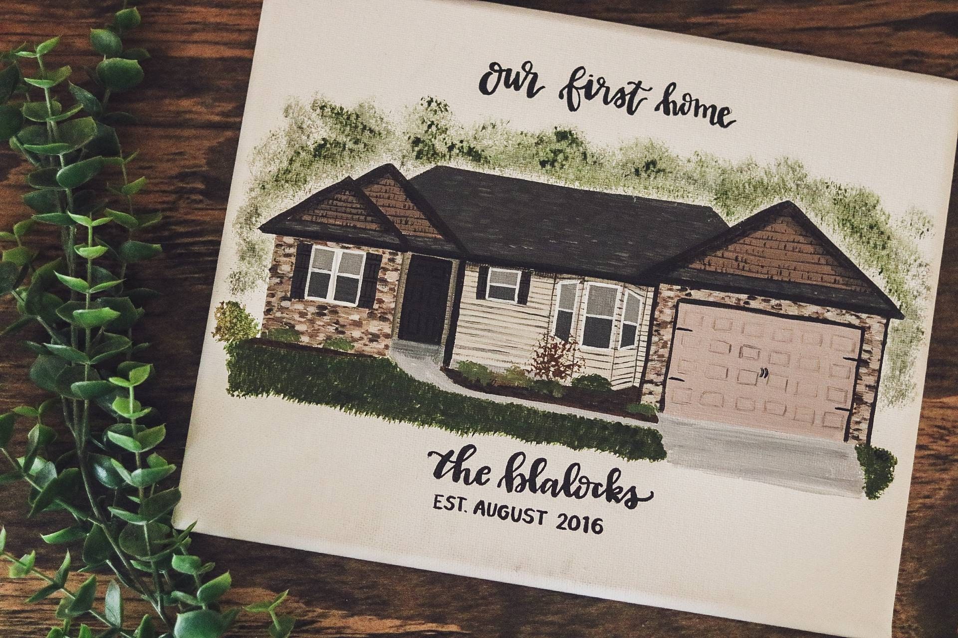 Custom House Portrait