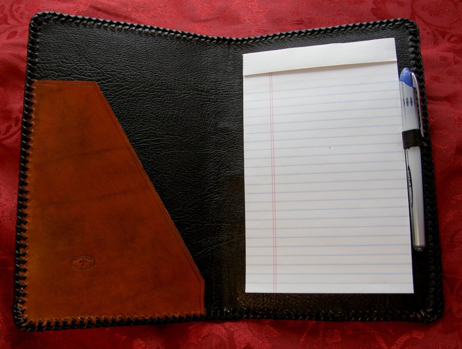 Celtic Knot Leather Notebook With a Laced Edge - Etsy