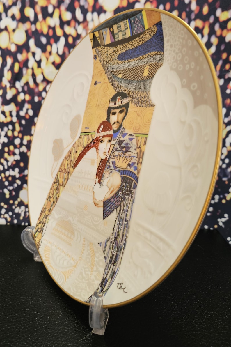 Vintage 1983 20.25" Edwin Knowles Limited Edition "bathsheba and ...