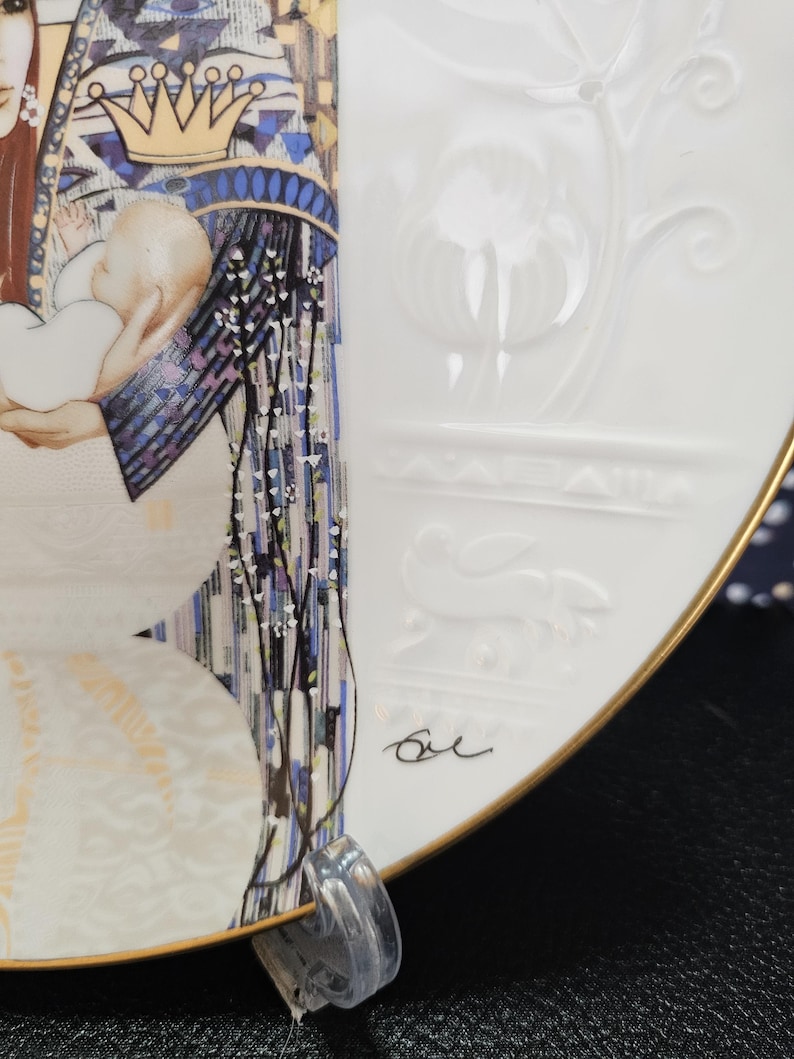 Vintage 1983 20.25" Edwin Knowles Limited Edition "bathsheba and ...