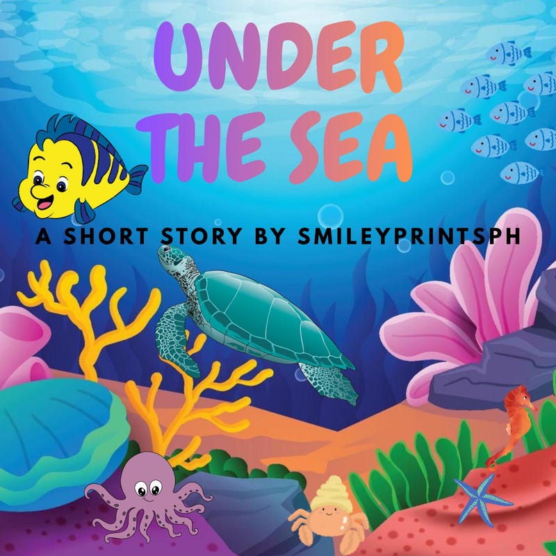 Under the Sea Story Book - Etsy