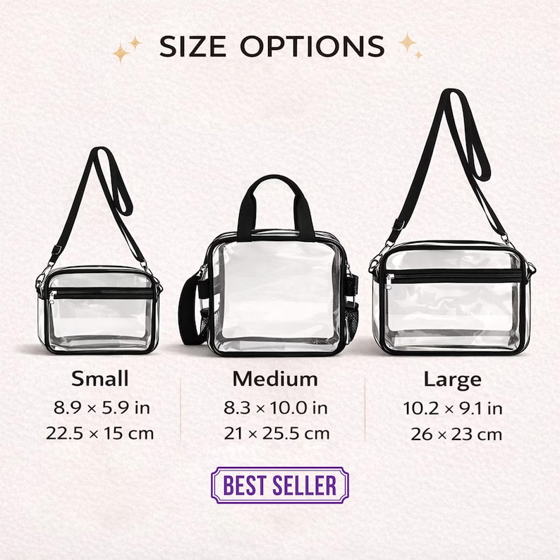 Custom BTS ARIRANG Clear Crossbody Bag – Stadium Approved Concert PVC ...