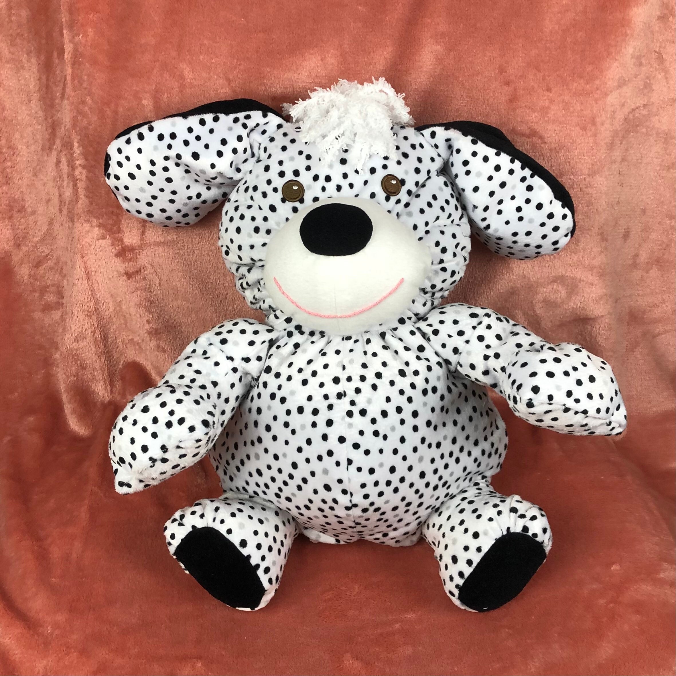 Dalmatian Dog Puffalump Inspired Plush Animal Includes - Etsy