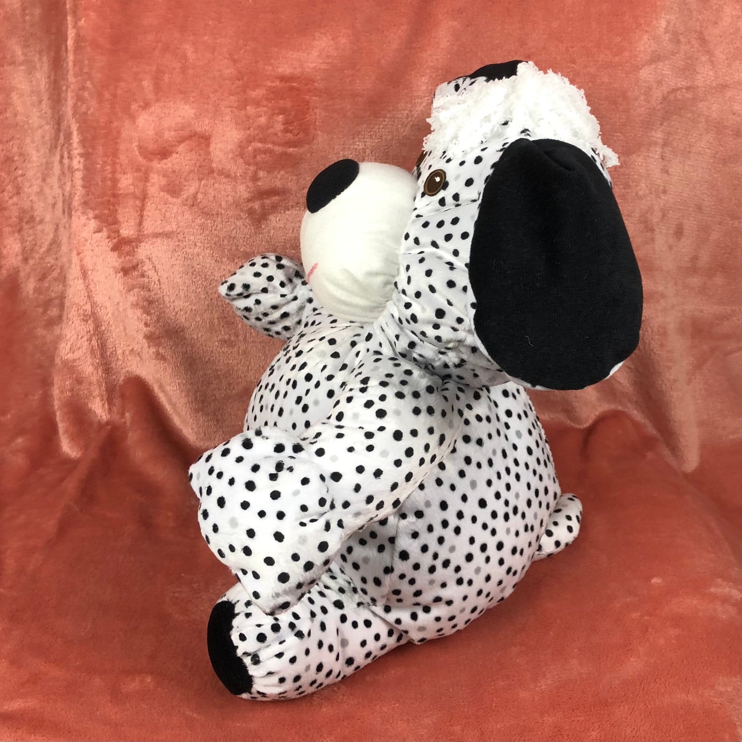 Dalmatian Dog Puffalump Inspired Plush Animal Includes - Etsy