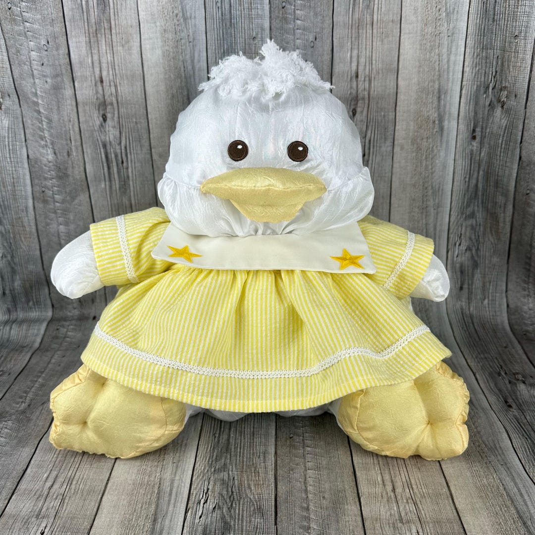 Puffalump Duck - New Handmade Plush Replica - Polyester Silk ...