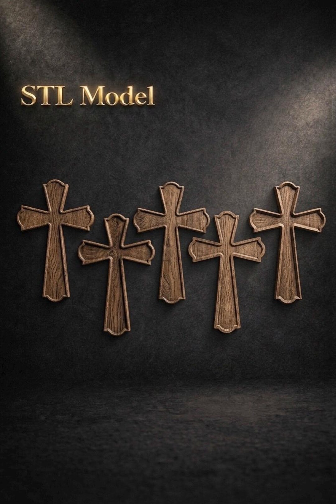 Cross STL Bundle –5 Cross Models for CNC – Digital Download - Etsy