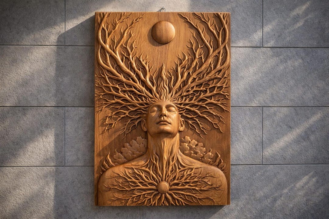 Modelo 3D de Forest Soul STL / Router CNC y archivo de impresión 3D ...