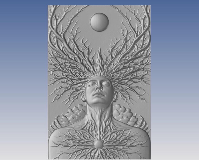 Forest Soul 3D Model STL | CNC Router & 3D Printing File - Etsy