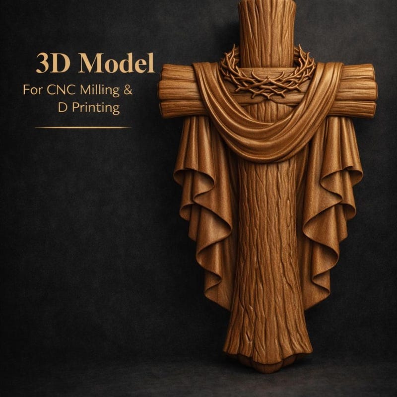 Draped Cloth Cross - Etsy