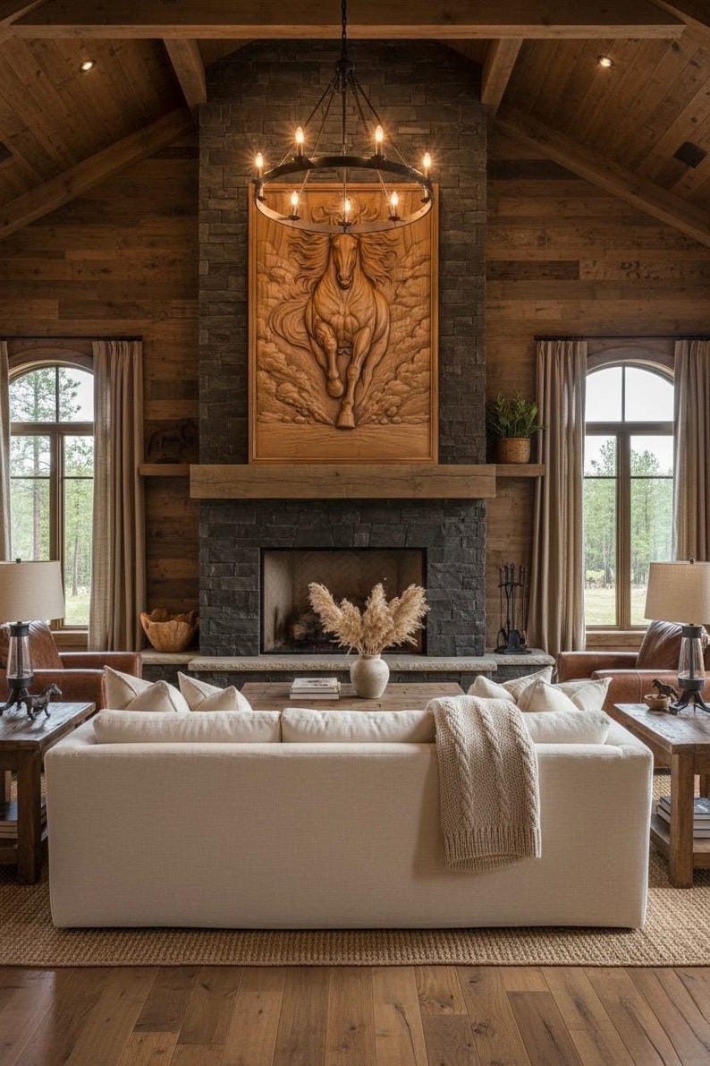 Running Horse 3D Model STL | CNC Router & 3D Printing Wall Art (digital ...