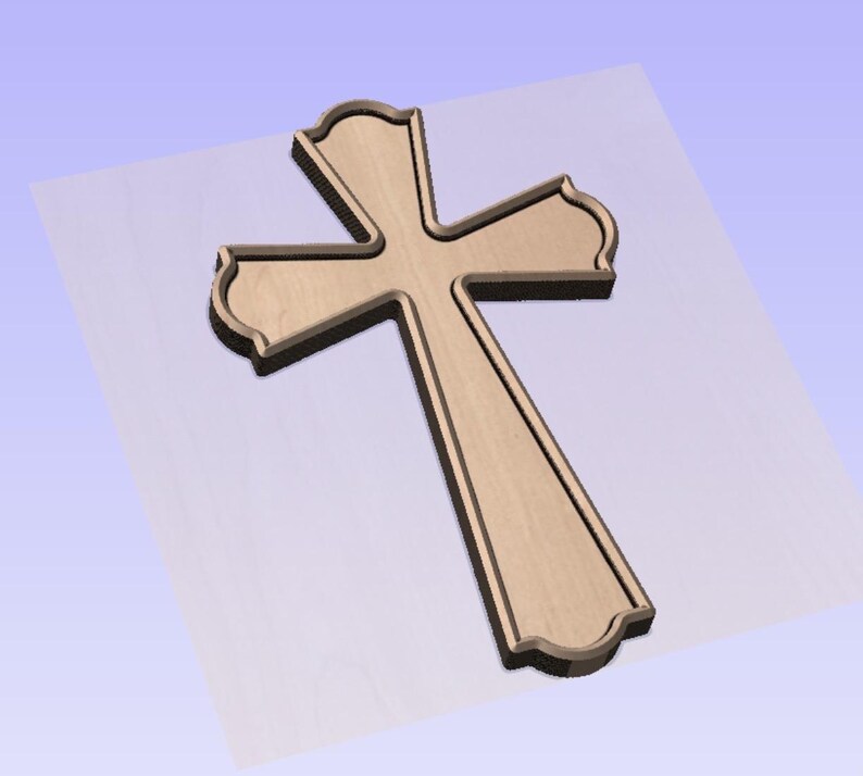 Cross STL Bundle –5 Cross Models for CNC – Digital Download - Etsy