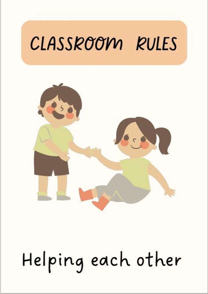 Classroom Rules Posters – Positive Behavior, Teacher Resources - Etsy UK