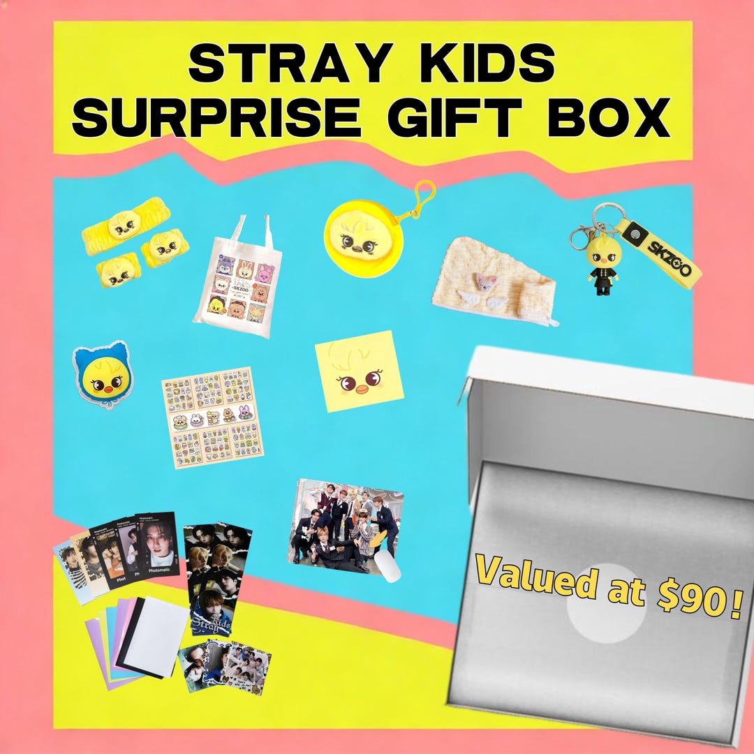 Straykids SKZOO Gift Box | 10 Items | Surpise Box | Customizable - Etsy