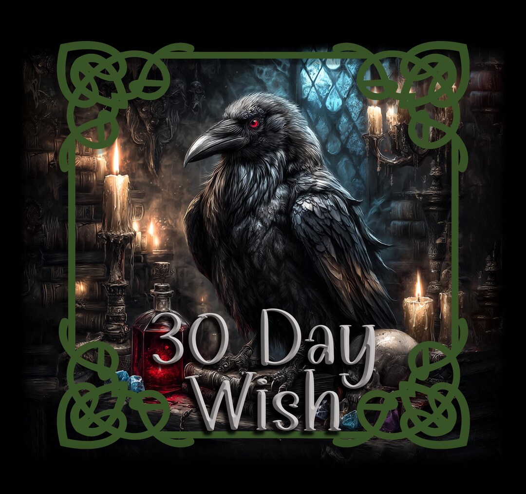 30 Day Wish Ritual - Manifestation Spell, Make Your Desires Reality ...