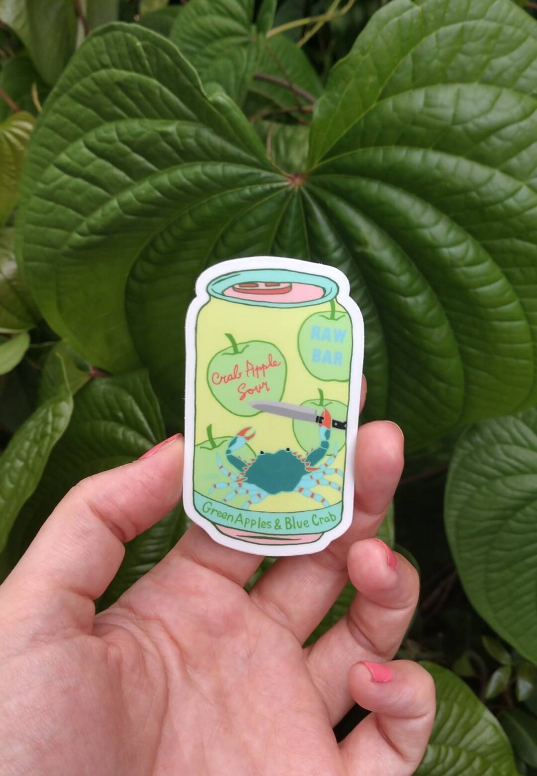 Crab Apple Sour Beer Die-cut Sticker - Etsy