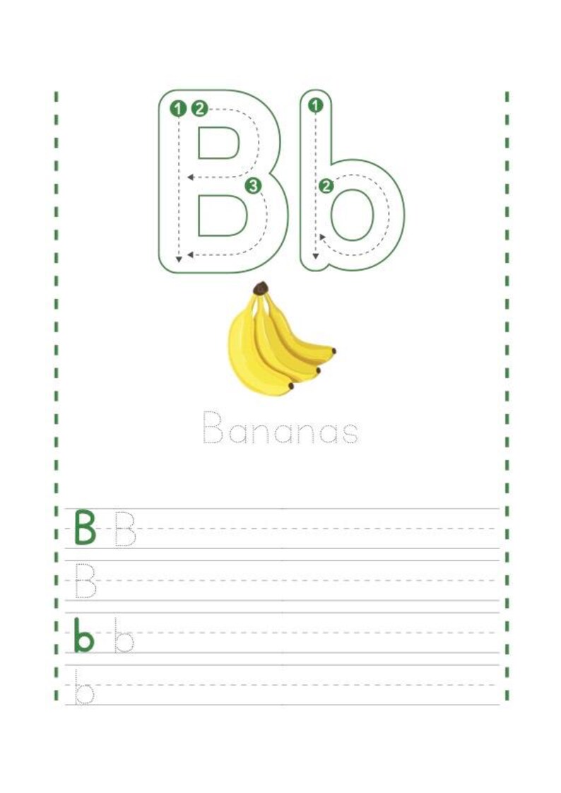 Alphabet Tracing Worksheet for Preschool, Uppercase and Lowercase ...
