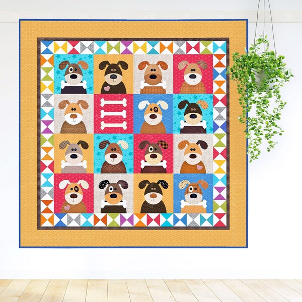 Dog Quilt Patterns - Etsy