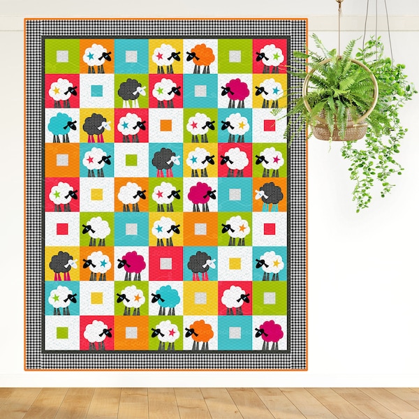 Sheep Quilt Pattern - Etsy